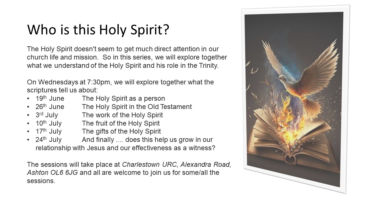 Who is this Holy Spirit? – Churches Working Together